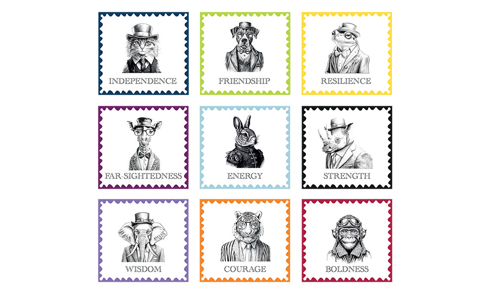 Vaso Human Essence Giraffa "Far-Sightedness" 7x7 Cm 125095/1